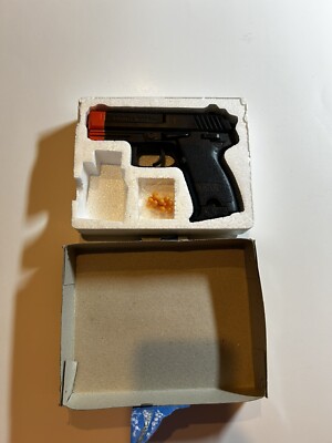 Airsoft Gun 6mm BB Black R-558 1/1 Scale New Damaged Box | eBay