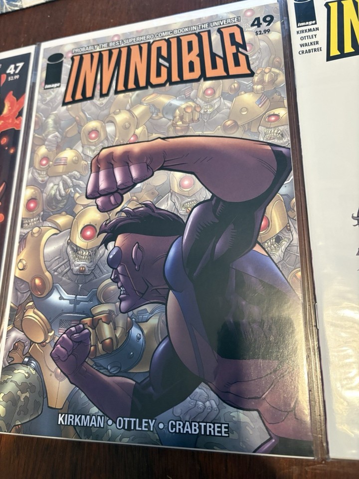 Image Comics Invincible #47,49,50,51,52,53,54,55 Lot N/M | eBay