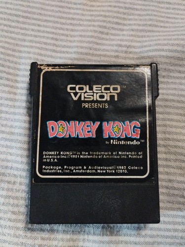 Donkey Kong for Colecovision - Tested & Works - Vintage 1982 | eBay