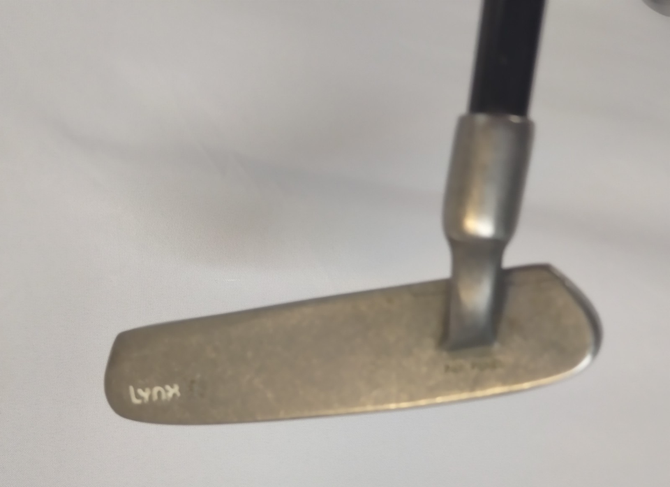 Lynx Golf Model #2 Parallax Putter RH Royal Pistol Grip Original Shaft ...