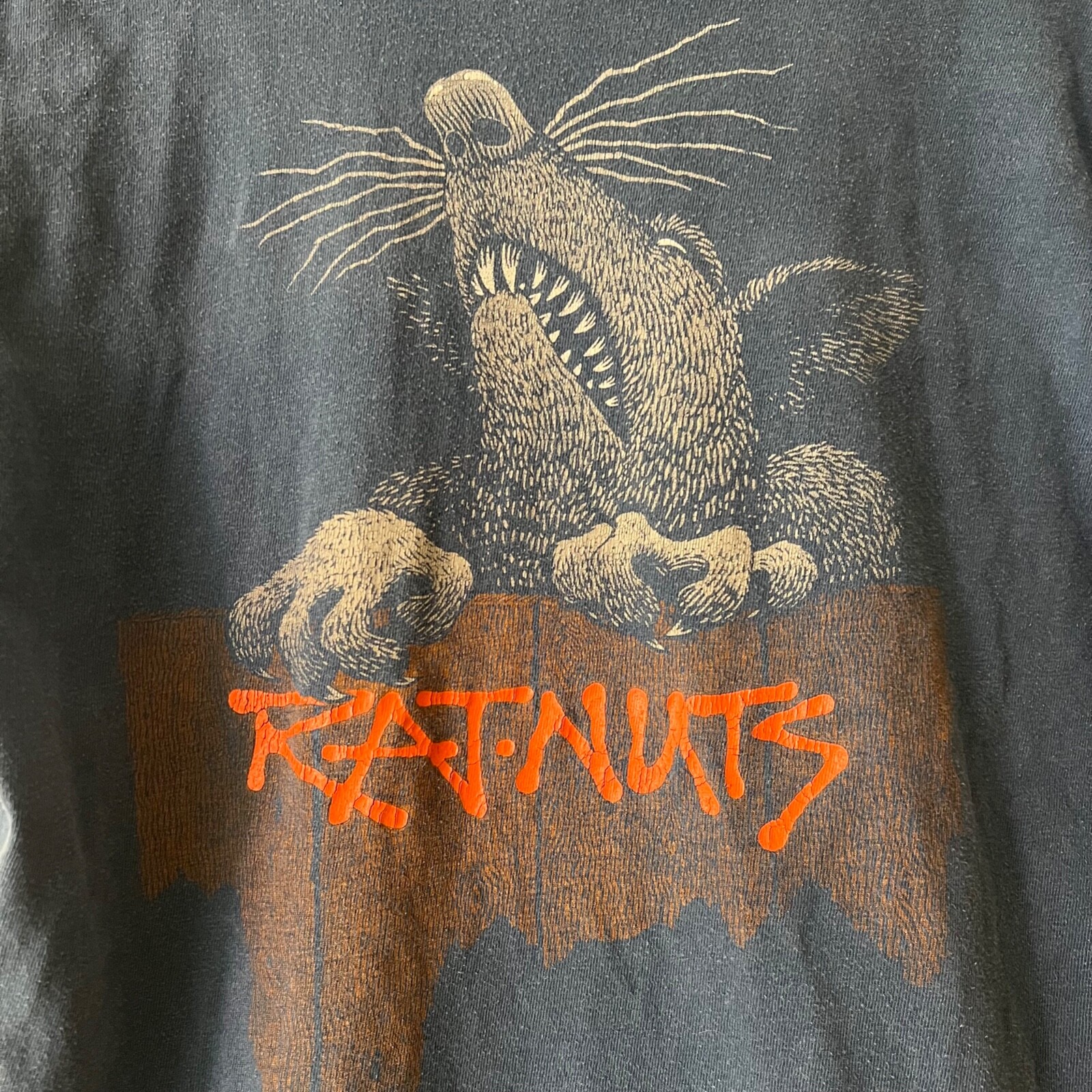 1980s Powell Peralta "Rat Nuts" Vintage Skateboard Te… - Gem