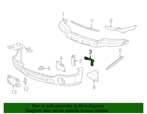 GM OEM 15184119 Front Bumper-outer Brace for sale online | eBay