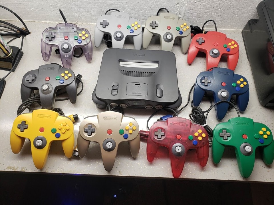 N64 Nintendo 64 Console + OEM + Bundles + Cords + CLEANED! | eBay