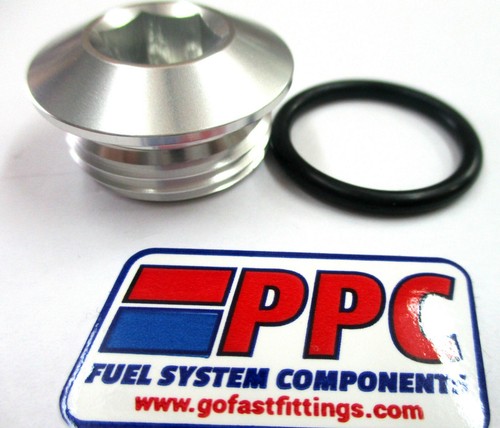 10 an slim line lightweight profile milled o ring boss port plug ...