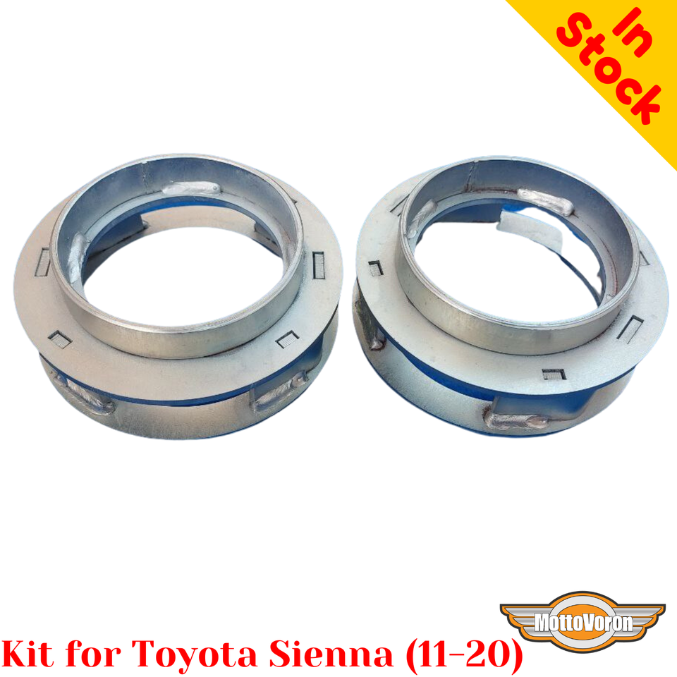 For Toyota Sienna Rear strut spacers Shock extenders suspension lift ...