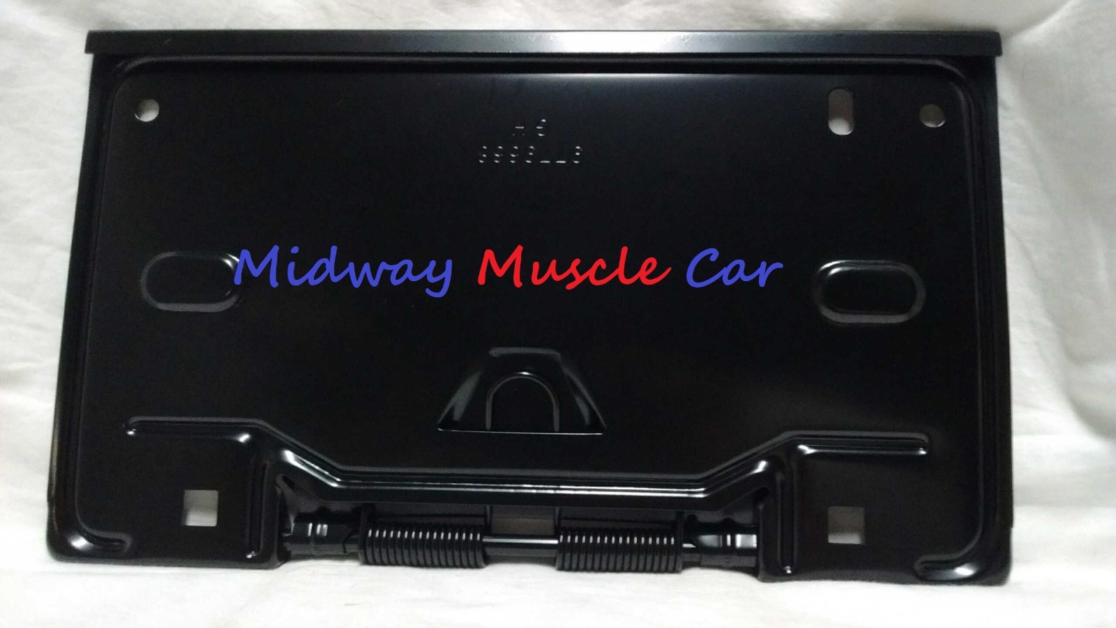 rear fuel door license plate tag bracket 64-68 Pontiac GTO 64-65 ...