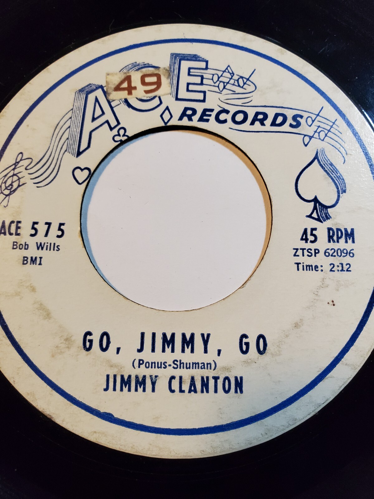 Jimmy Clanton - Go, Jimmy, Go / I Trusted You -ACE GOOD+ F32 | eBay