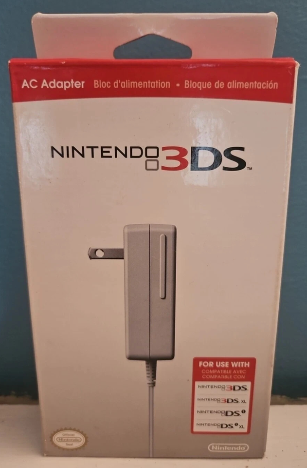 New Nintendo 3DS AC Adapter Charger 3DS XL 2DS Official Genuine USA ...