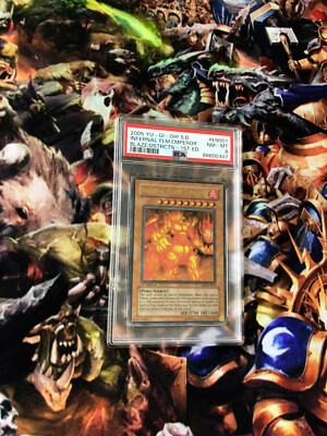 Infernal Flame Emperor 1st Edition SD3-EN001 PSA 8 Yu-Gi-Oh! | eBay