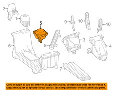 Mercedes-Benz 1662400818 Genuine OEM Trans Mount for sale online | eBay