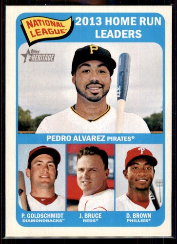 2014 Topps Heritage NL Home Run Leaders #4 | eBay