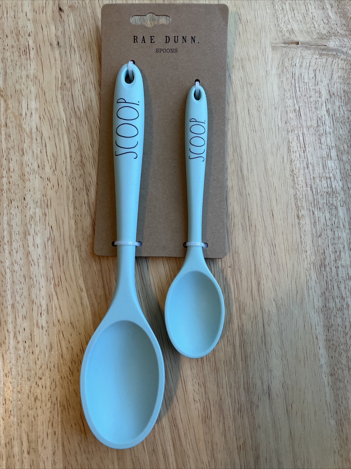 Rae Dunn Spoons Set of 2 Teal SCOOP. BN FREE SHIPPING | eBay