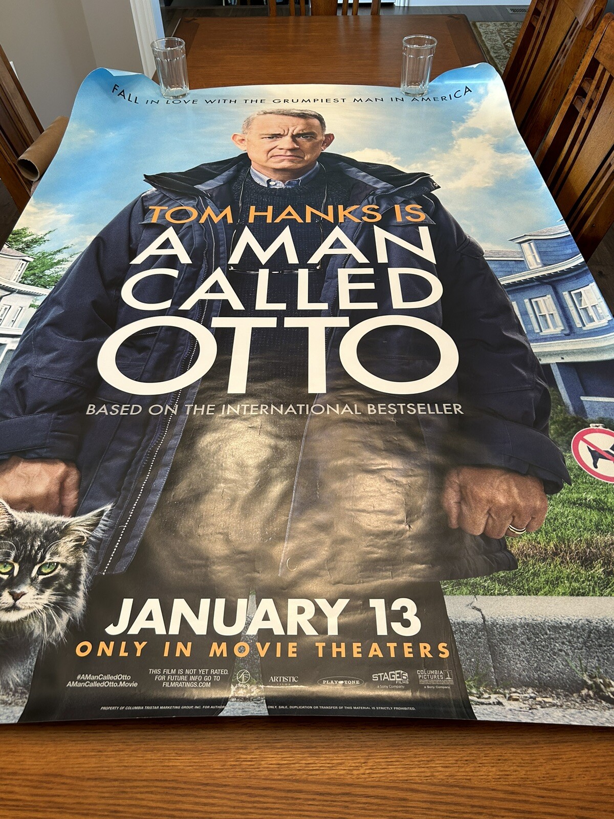 A Man Called Otto Bus Stop Shelter D/S Giant Poster 48x70” | eBay