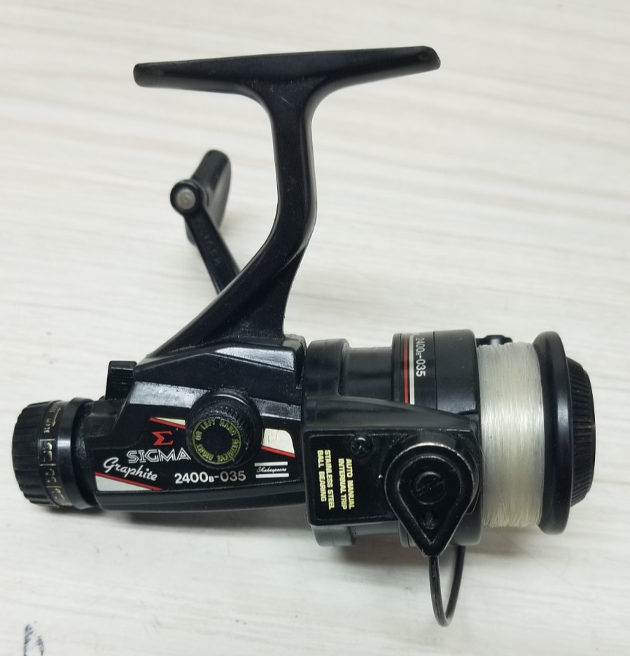 Shakespeare Sigma Graphite 2400b-035 Fishing Reel INV#M-590 | eBay
