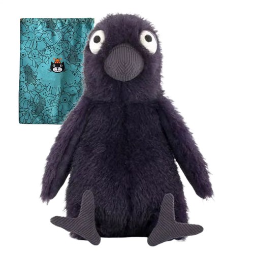 2025 Jelly Cat Hocus Crow Black Raven Stuffed Animal Plush Toys ...