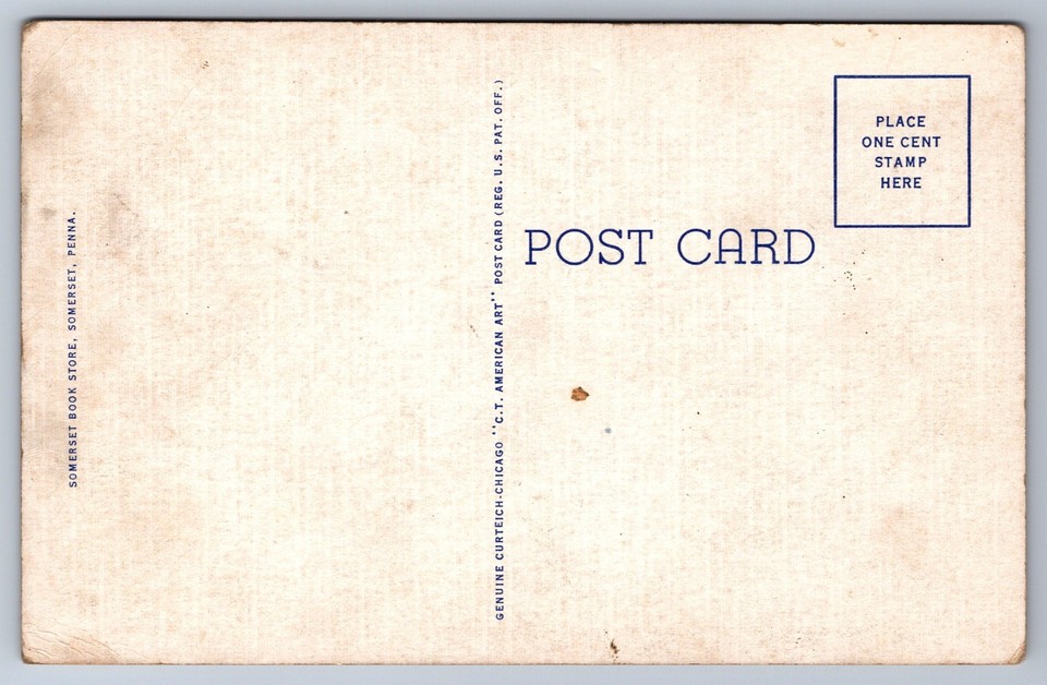 Postcard Somerset PA Pennsylvania National Guard Armory | eBay