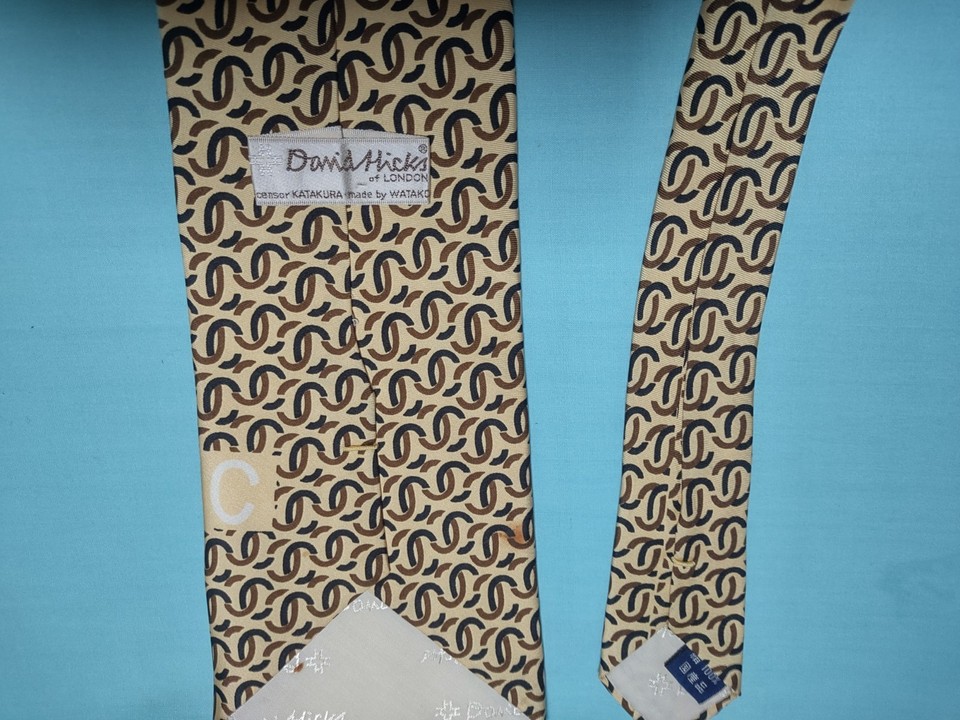 Vintage David Hicks Print Tie MCM | eBay