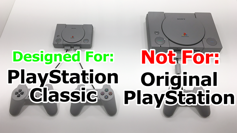 Sony PlayStation 1 PS1 Classic Console Wall Mount Hanger for ...