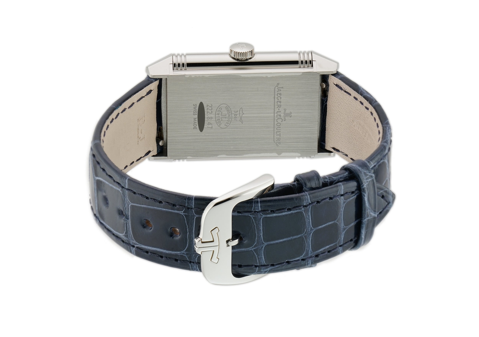 Jaeger-LeCoultre+Reverso+Silver+Men%27s+Watch+-+Q2518540 for sale ...