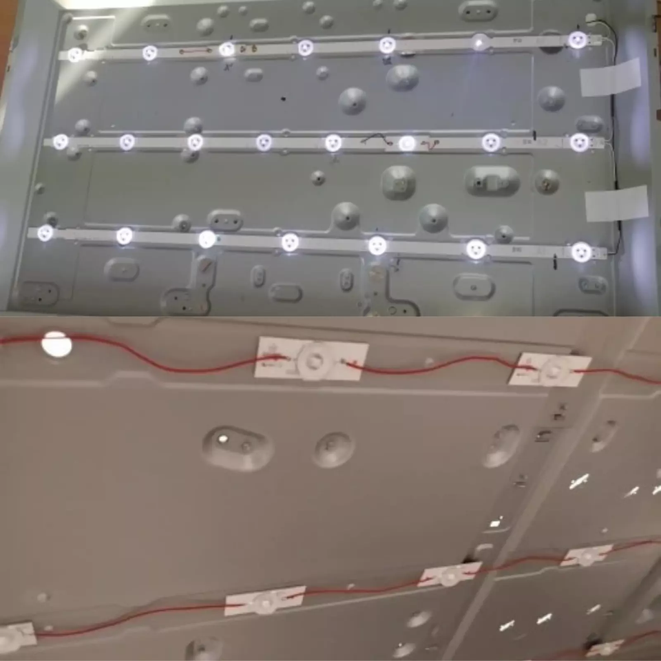 LED DE REPARATION KIT DE REPARATION POUR BANDE BARRE LED TV 7PCS X 5 ...