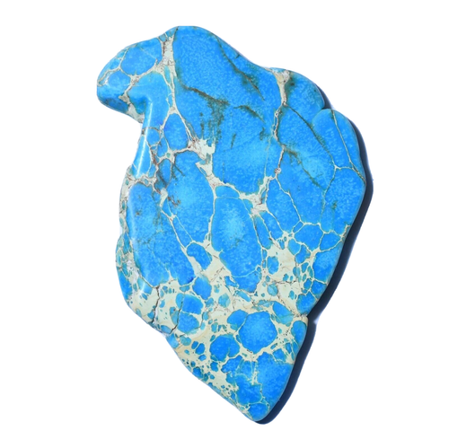 Natural Blue Ridge Turquoise 208.5 Ct Polished Slab Untreated Certified ...
