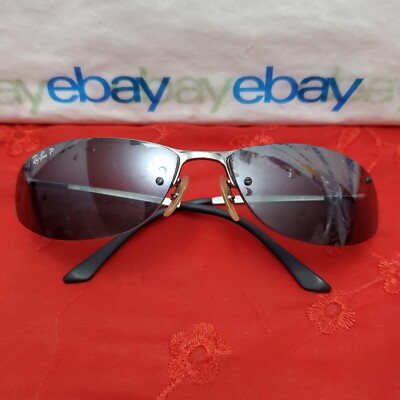 Ray-Ban RB 3179 TOP BAR 004/82 Gunmetal/Gray 63¤15 125 Sunglasses ...