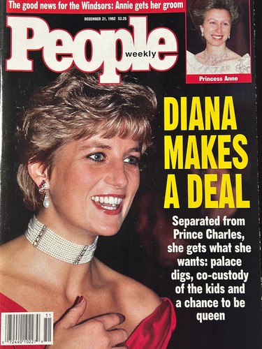 Princess Diana Magazine People December 1992 | eBay