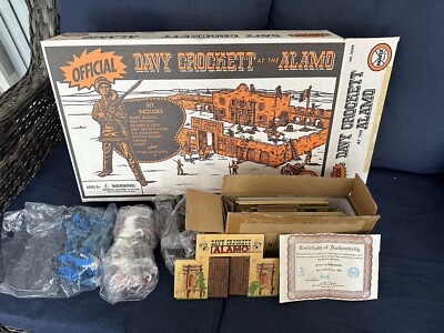 Davy Crockett At The Alamo 160th Anniversary Playset~New(open Box)~No ...