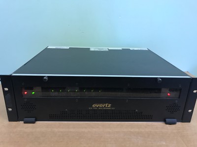 Evertz 7700FR-C 3RU Multiframe w/ (2)Power Supply 1X7700FC ,10 X ...