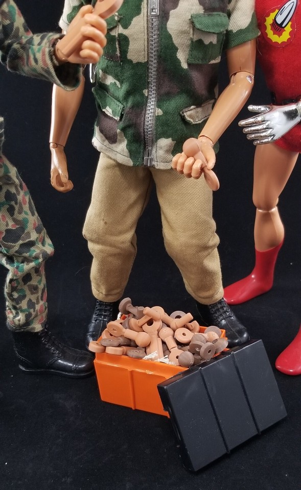 Custom GI Joe Adventure Team (US) Muscle Body Rebuild Kits (upper ...
