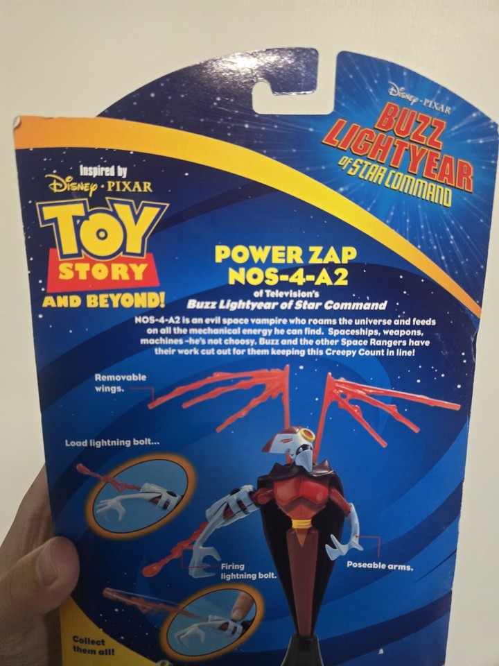 Disney Pixar - Buzz Lightyear of Star Command - Power Zap NOS-4-A2 | eBay