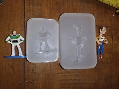 Toy Story Action Figures Woody & Buzz Lightyear Baking Mold, Candy ...