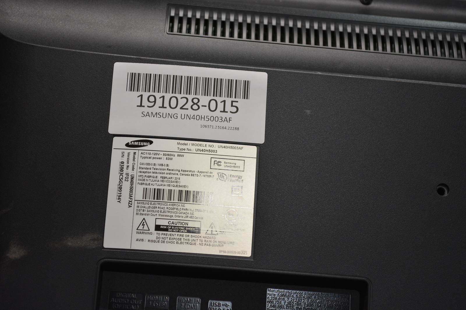 SAMSUNG UN40H5003AF MAIN BOARD BN41-00769C | eBay