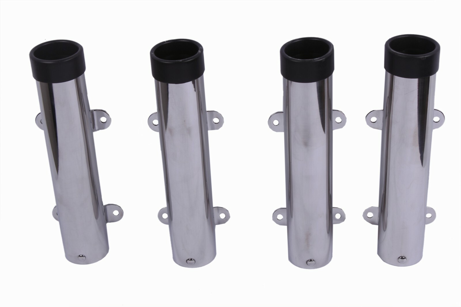 4X Marine Boat Fishing Rod Holder Stainless Steel Transom Rod Pod Side ...