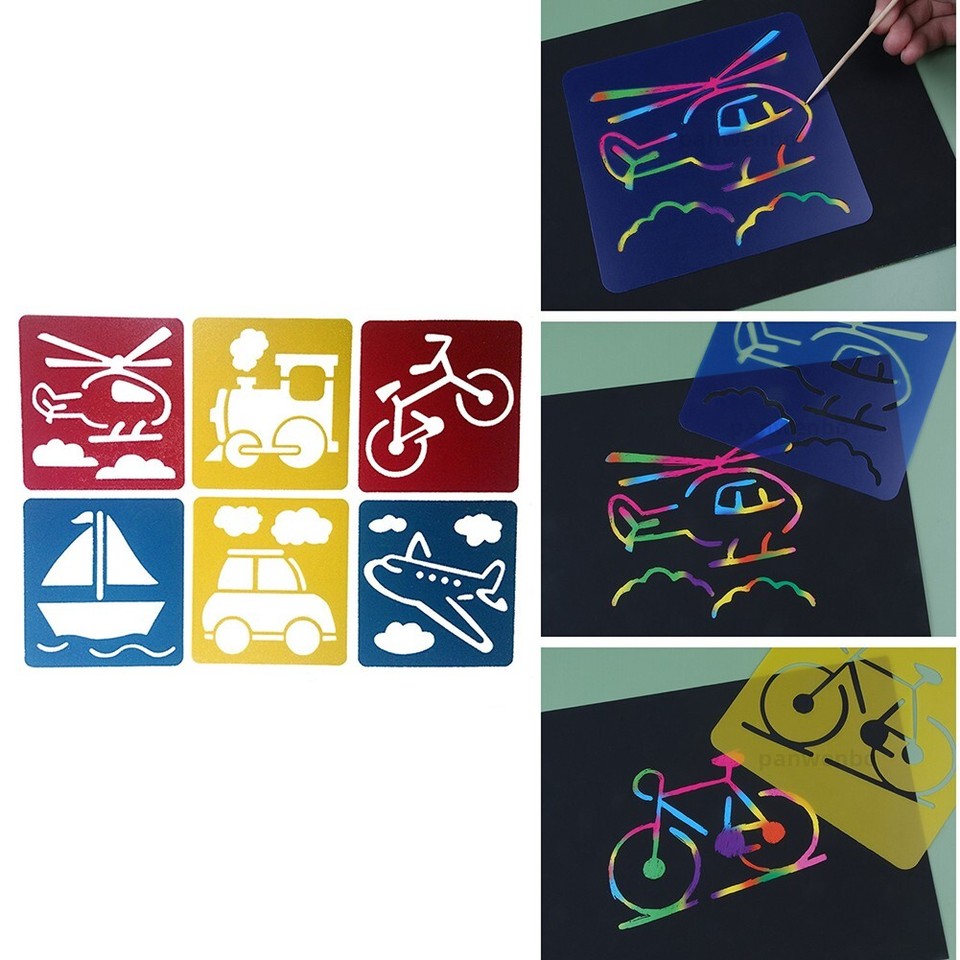 Stencil righello disegno artigianato artistico per bambini migliorano l ...