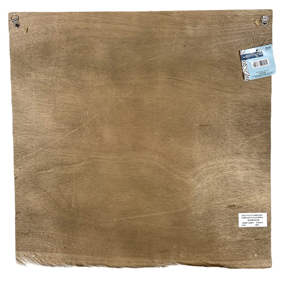 Rustic Brown Wood Plank Wall Sign With Horse Home Wall Decor | eBay