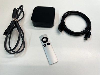 Apple TV A1625 4th Generation 32GB w/ Aluminum Remote Black MR912LL/A ...