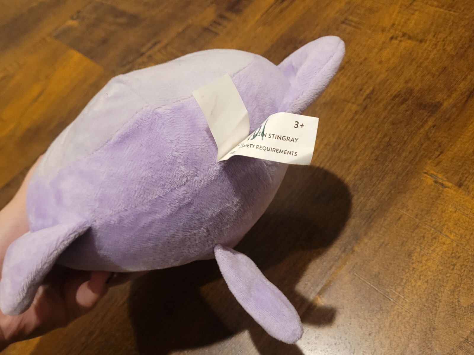 ~8" Fiesta Purple STINGRAY Manta Ray Plush Toy Stuffed Animal Sea ...