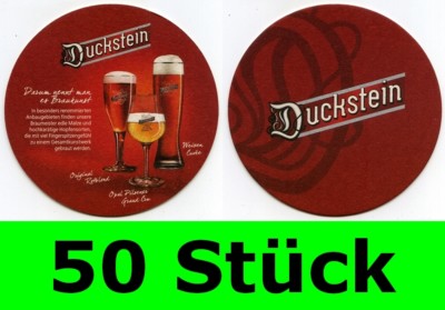 50 Stück Bierdeckel Duckstein Brauerei Ducksteiner | eBay.de