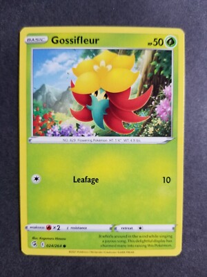 Pokemon GOSSIFLEUR card | eBay