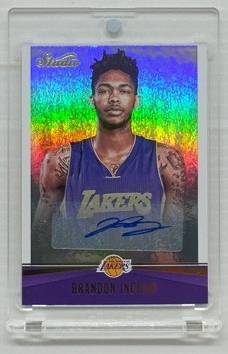 2016-17 Panini Studio Brandon Ingram Rookie Auto Autograph #72/99 ...
