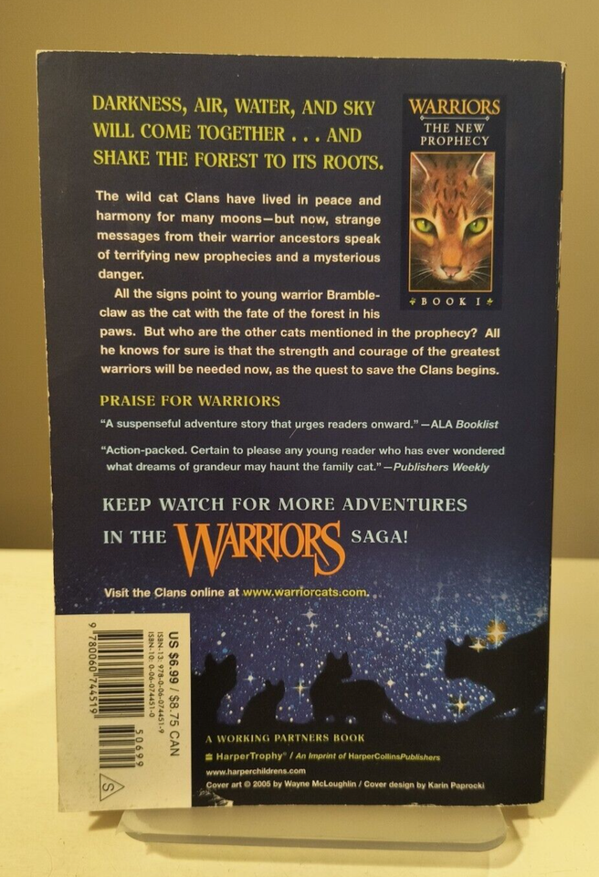 Midnight (Warriors: The New Prophecy, Book 1) by Erin Hunter 9780060744519| eBay