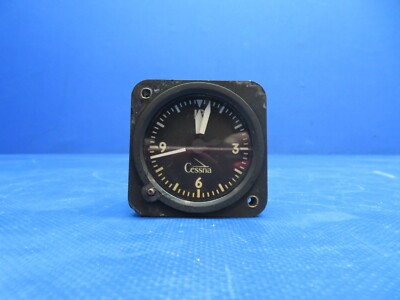 Cessna 172 / 172G Electric Clock P/N CA-6254 TESTED (1124-158) | eBay