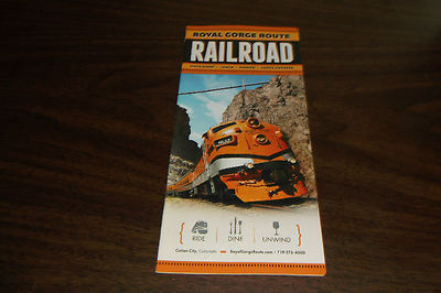 ROYAL GORGE ROUTE RAILROAD CANON CITY COLORADO UNDATED BROCHURE | eBay