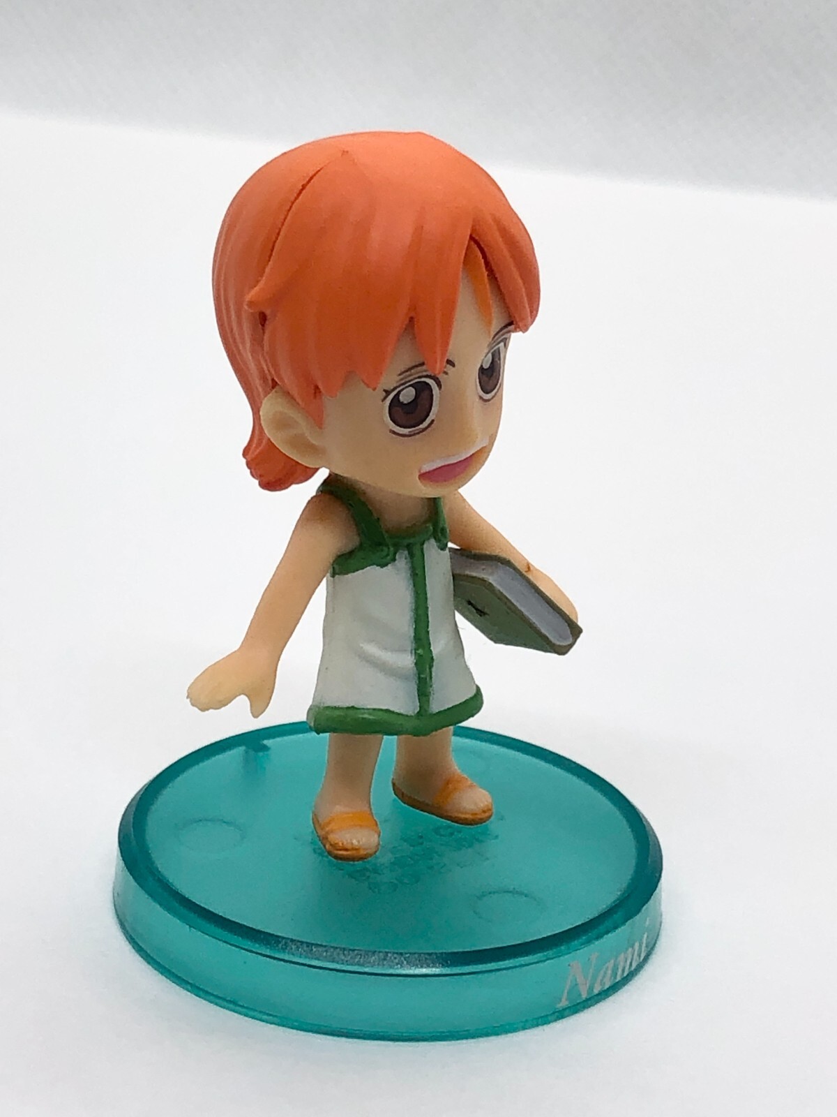Nami One Piece Candy Toy Trading Mini Figure Blue Base Bandai #6 | eBay