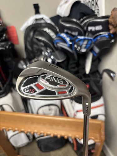 Ping G15 60 Degree Lob Wedge White Dot AWT Stiff Steel Shaft Ping ...