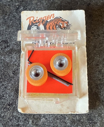 NOS Original “RIGGEN” (3) Bodies/chassis/ Orig. Rear Alum. Wheels….. HO ...