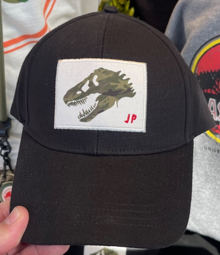 Universal Studios 2026 JP Jurassic Park Camo Baseball Cap Hat New | eBay