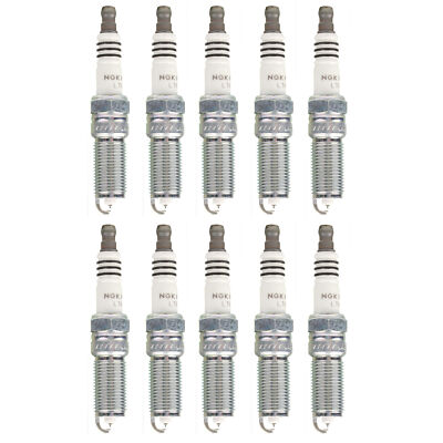 NGK Set of 10 Spark Plugs Ruthenium HX (90495) LTR6BHX | eBay
