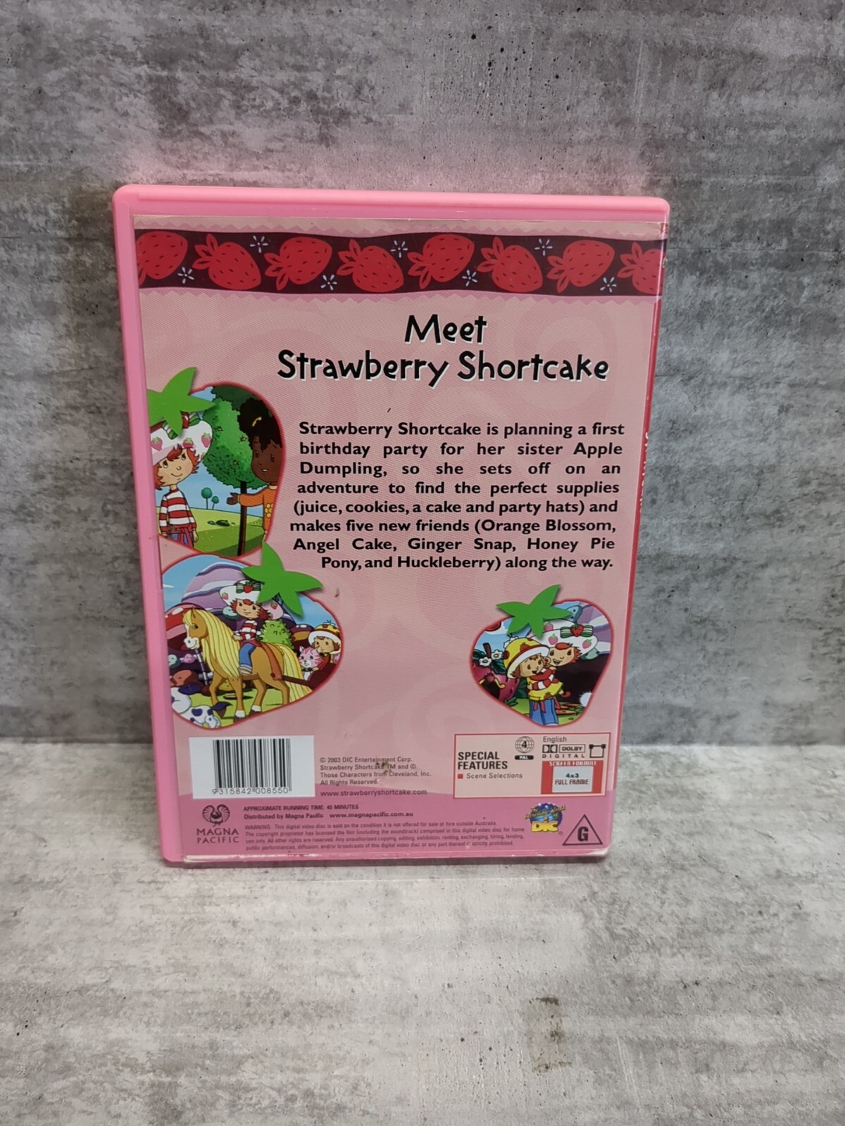 Strawberry Shortcake-Meet Strawberry Shortcake (DVD, 2002) for sale ...